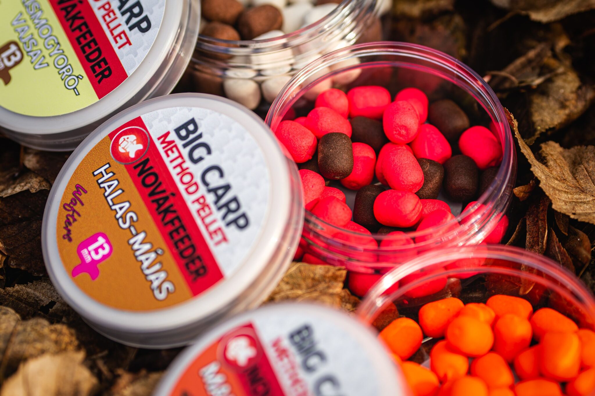 BIG CARP METHOD PELLET 13MM WAFTERS HALAS-MÁJAS - NovákFeeder Webáruház